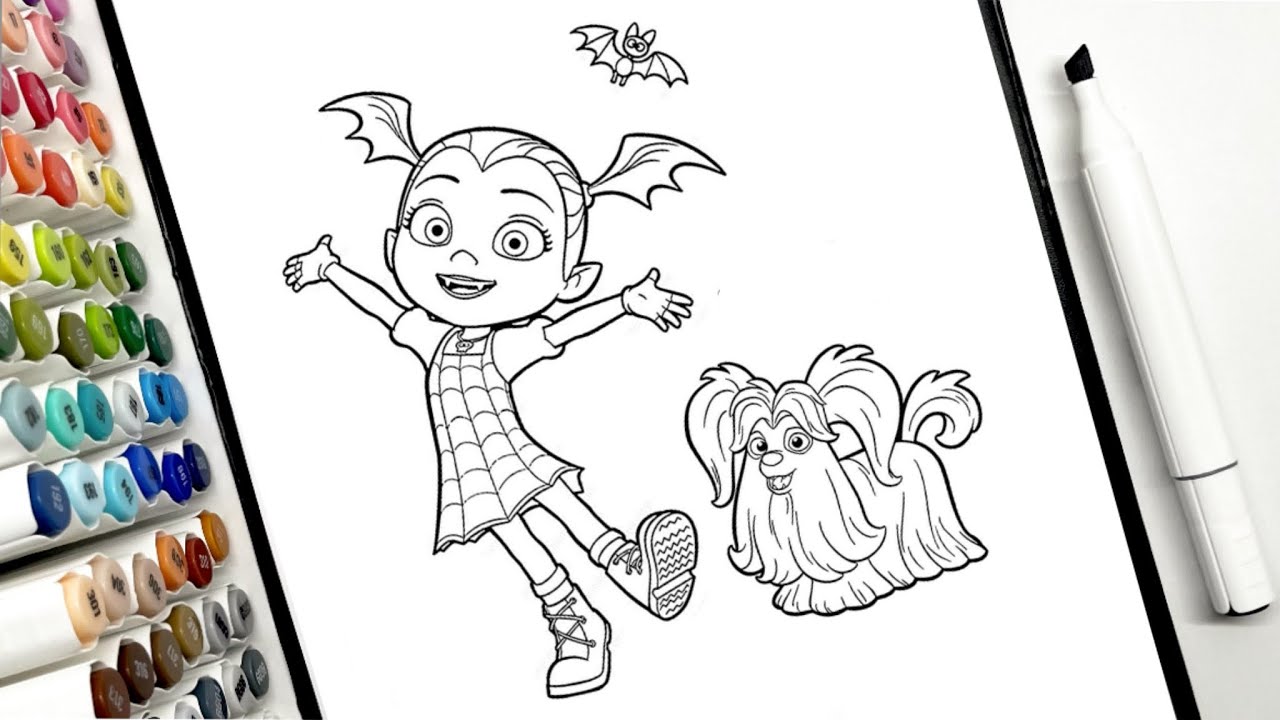 Vampirina Coloring Pages Printable 2025
