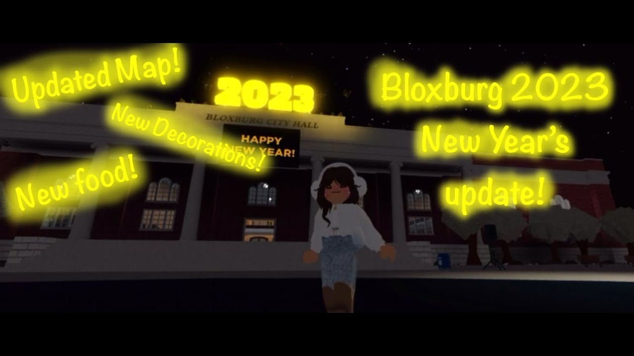 Bloxburg 2023 New Year S Update Youtube