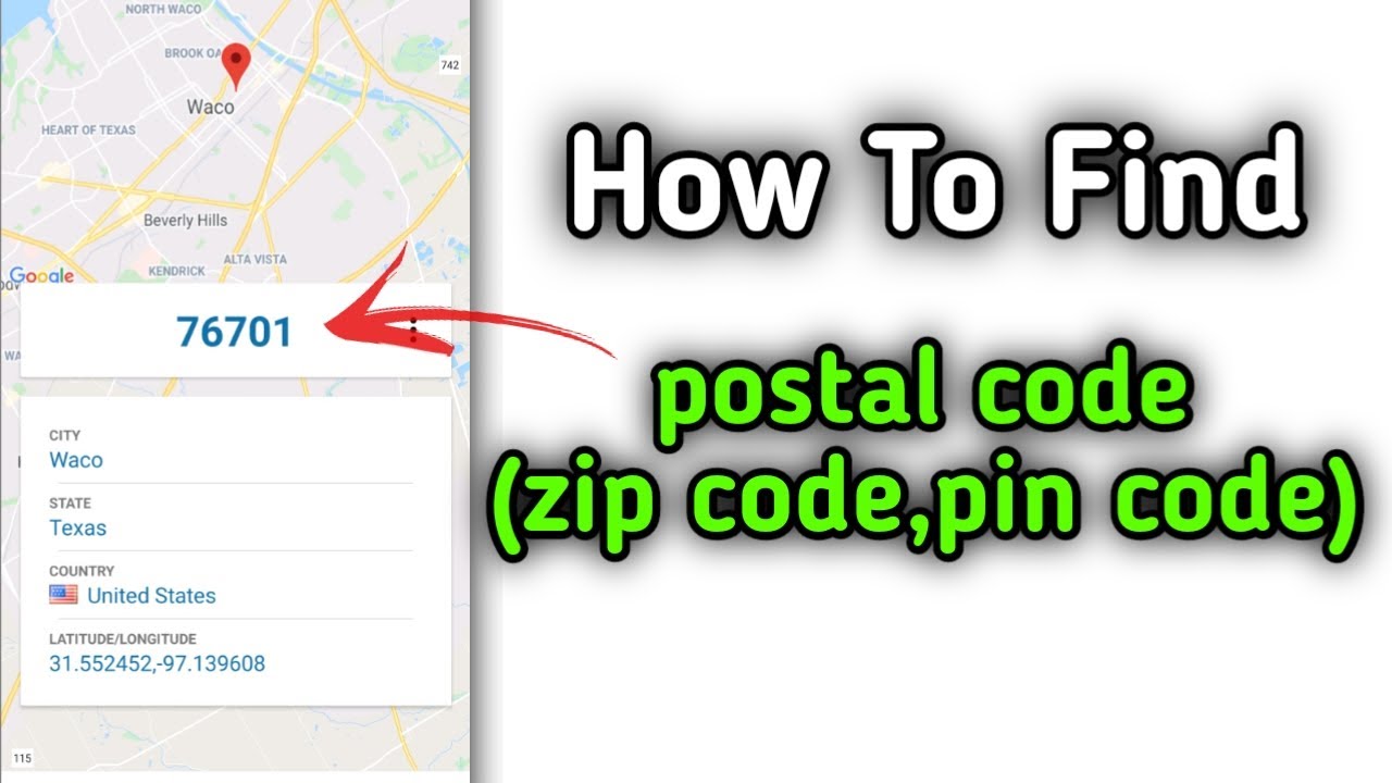 How To Find Postal Code Or Zip Code All Area Zip Code And Pin Code