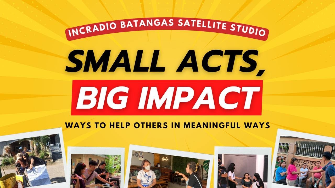 Small Acts Big Impact Ways To Help Others In Meaningful Ways