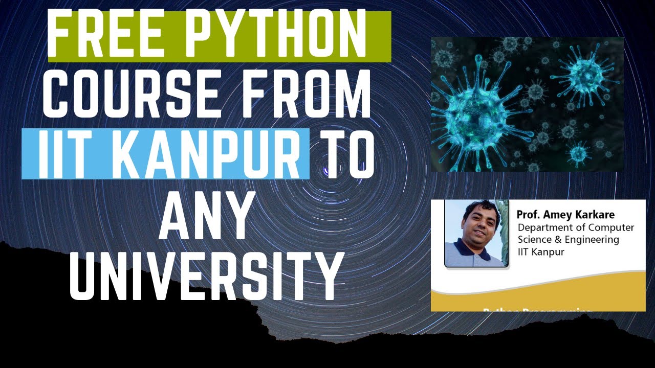 Iit Kanpur Will Provide Free Online Python Courses To Universities