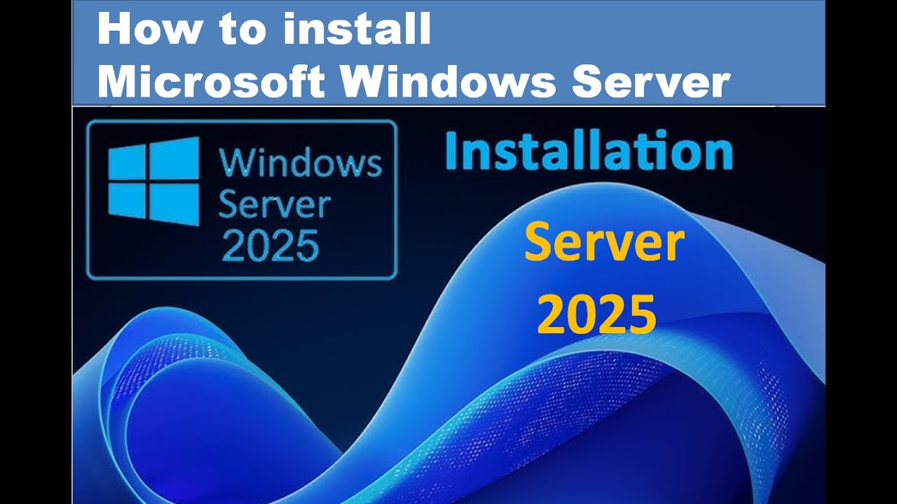 How To Install Microsoft Windows 2025 On Vmware Workstation Pro 17
