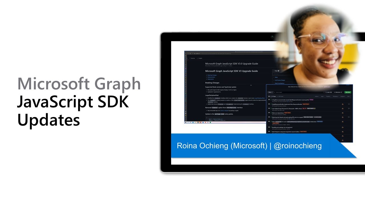 Microsoft Graph Javascript Sdk Updates Youtube