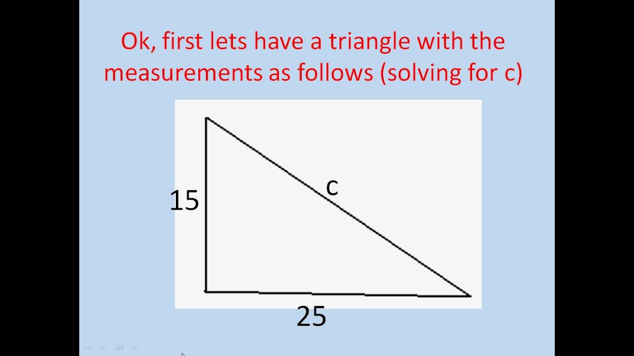 Triangle Hypotenuse Theorem At Debra Millender Blog
