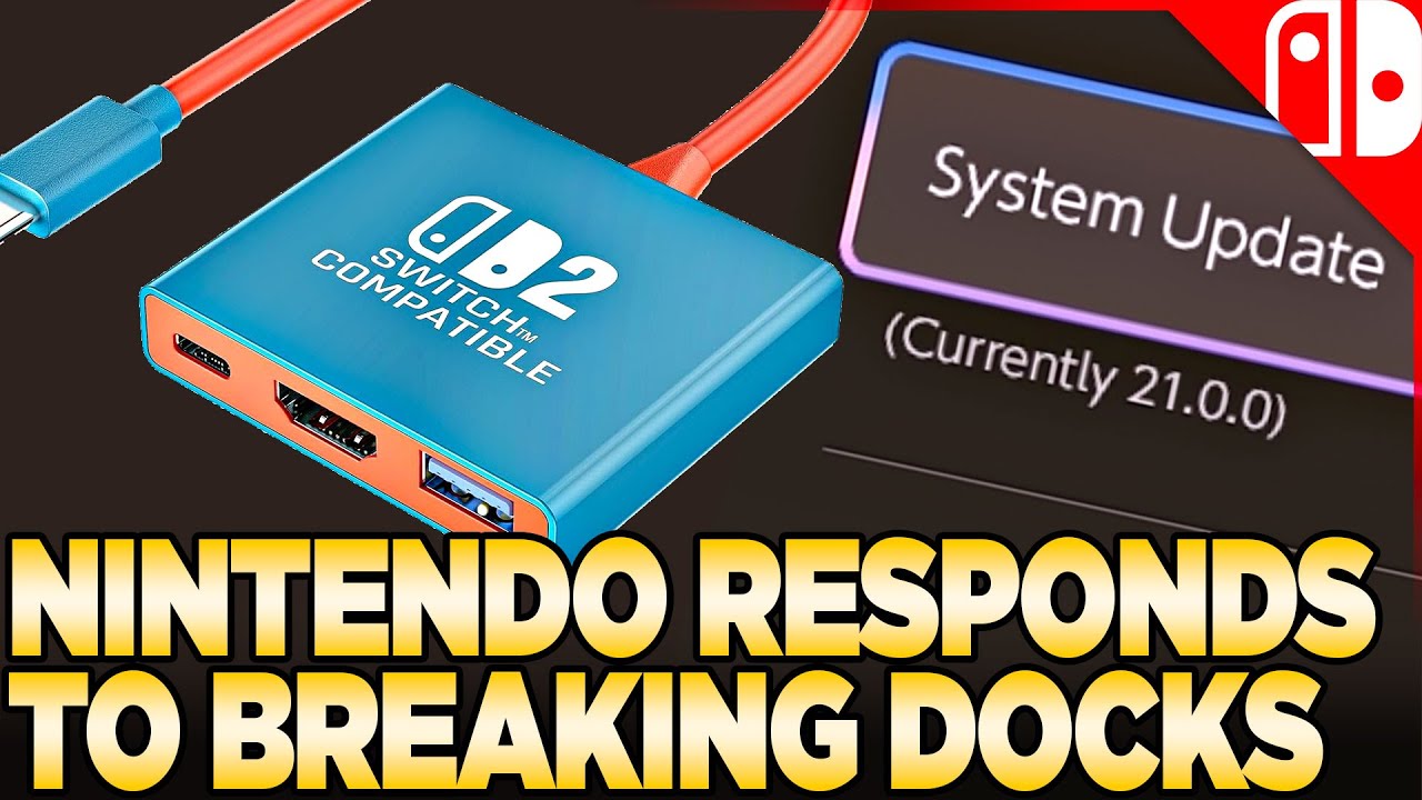 Nintendo Responds To Breaking Docks How To Fix Yours Youtube