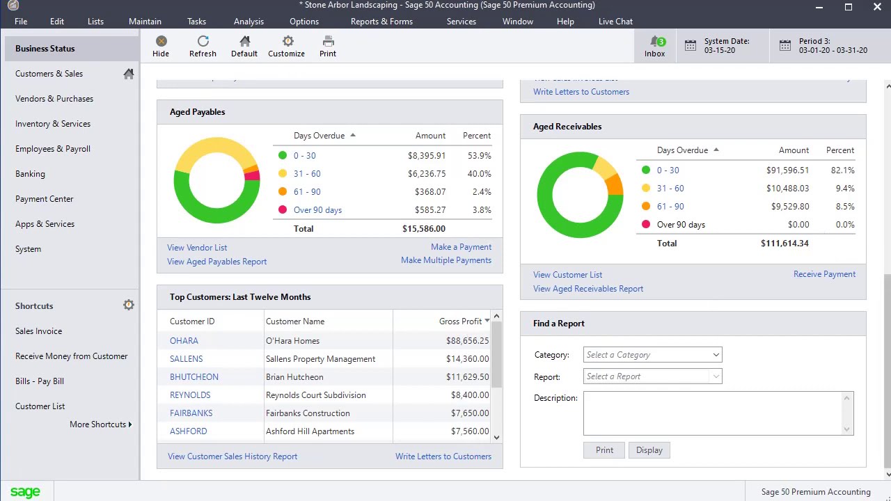 Identify Your Most Profitable Customers Using Sage 50 Youtube