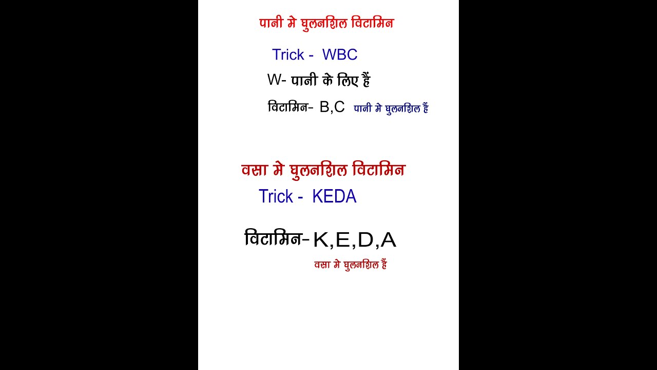 Science Gk Trick Youtube