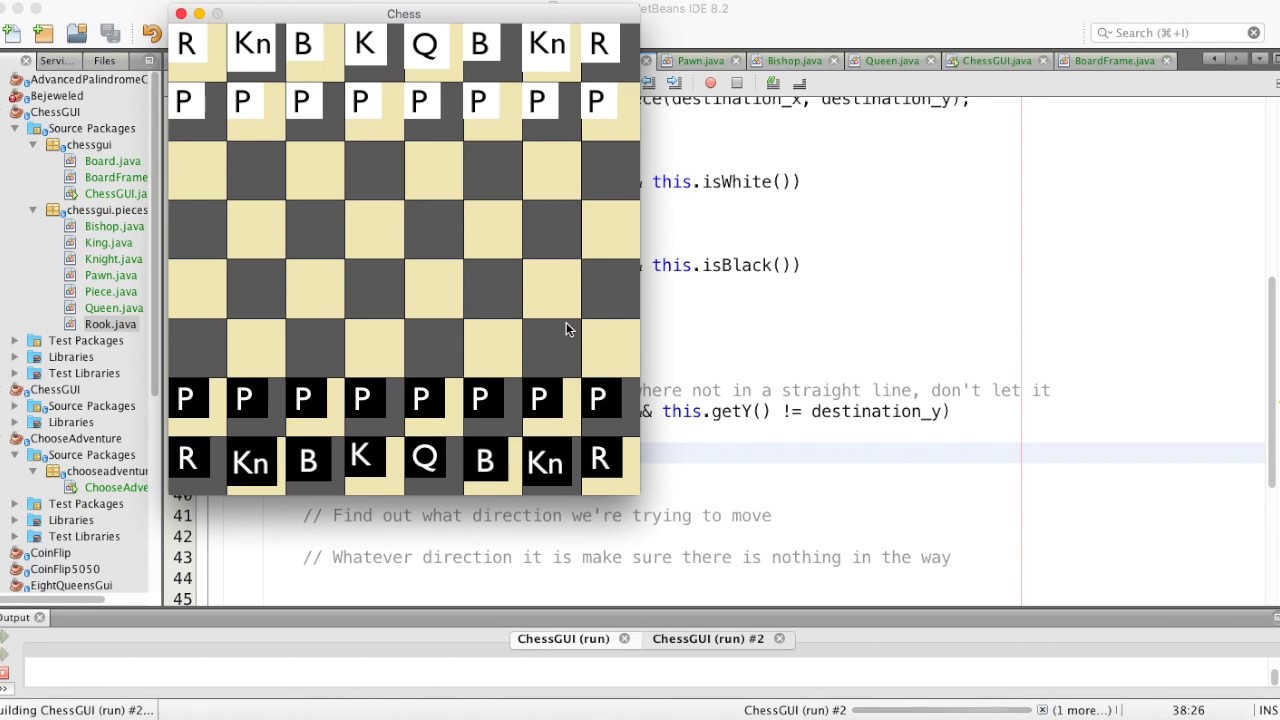 Intermediate Java Program Your Own Chess Tutorial Youtube