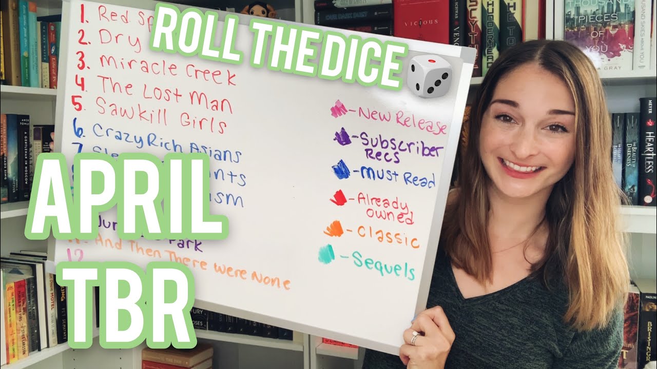 April Tbr Roll The Dice Game Youtube