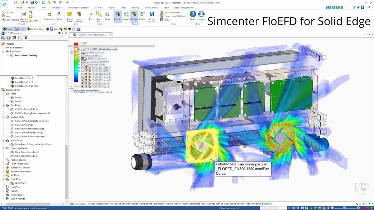 Solid Edge 2021 Simulation Nowości W Simcenter Floefd For Solid Edge
