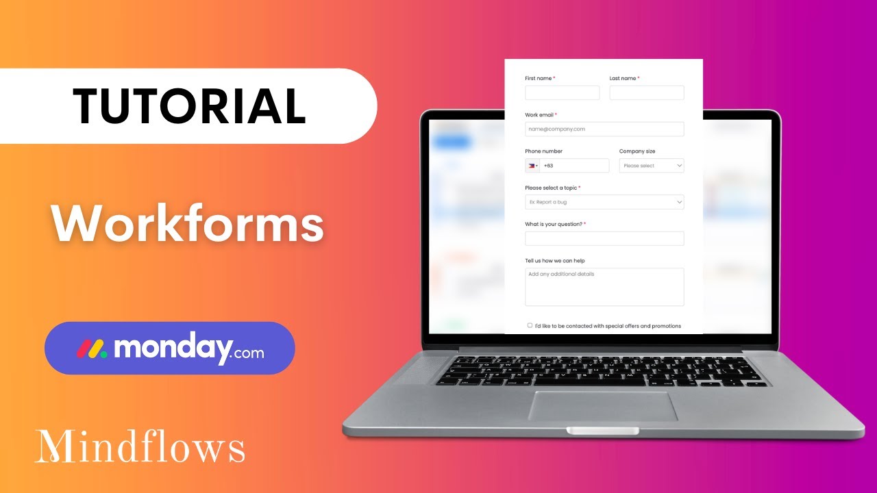 Monday Tutorial Workforms Youtube