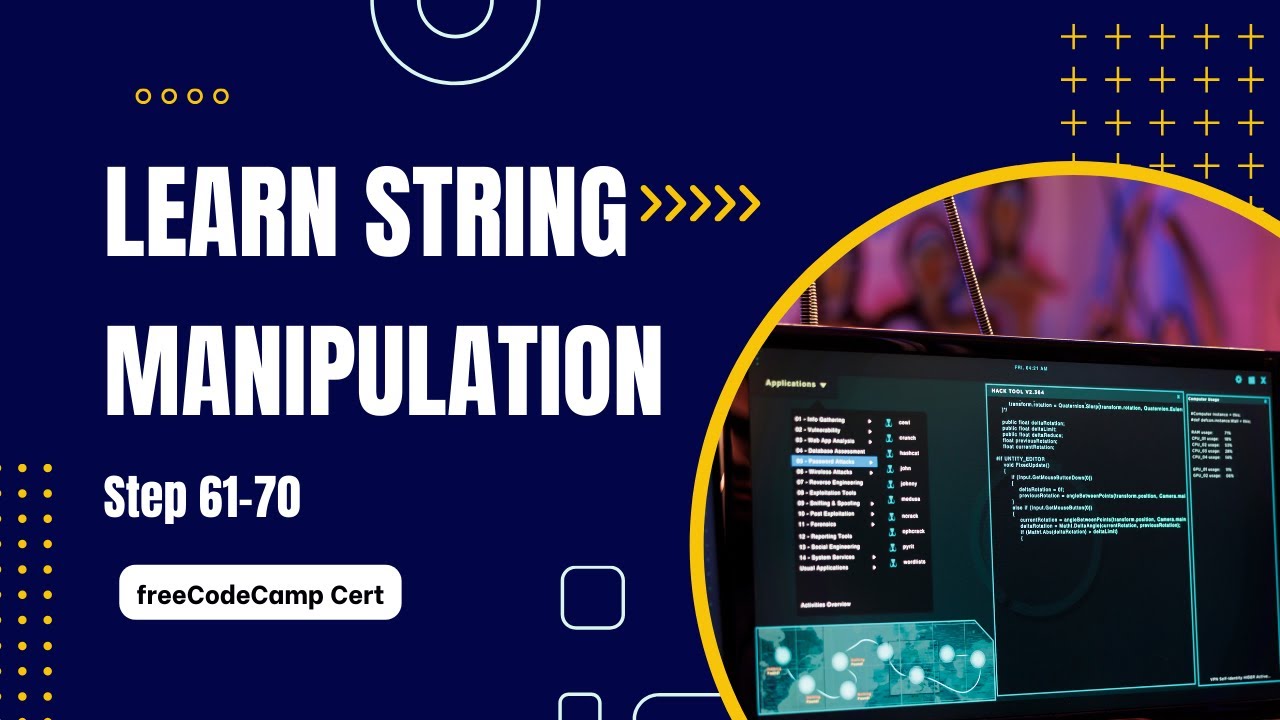 Learn String Manipulation Scientific Computing With Python