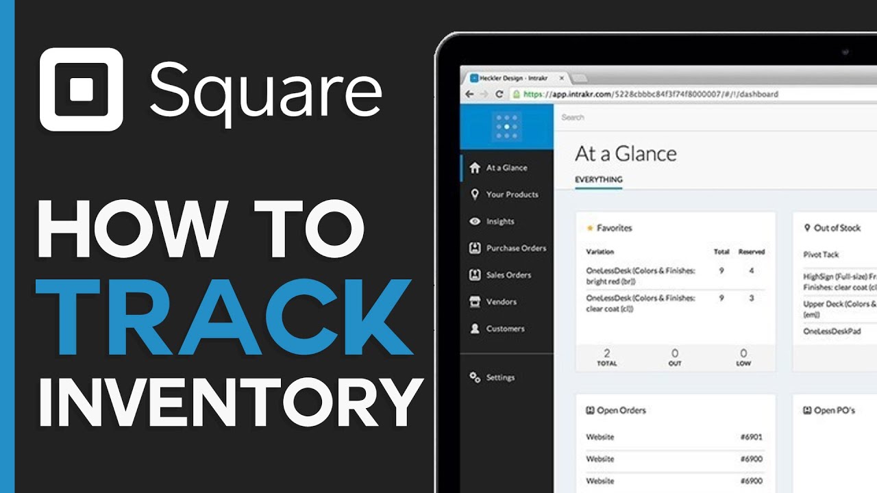 Square Inventory Management How To Track Inventory With Square Youtube