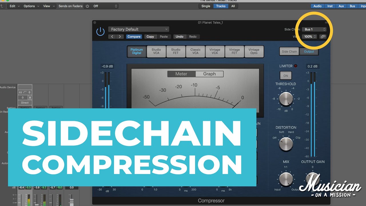Sidechain Compression Tutorial What You Need To Know Youtube