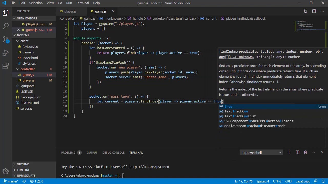 Nodejs Multiplayer Game Framework With Socketio Youtube