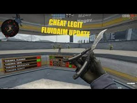 Como Baixar O Novo Cheat Free De Csgo Fluidaim Wall E Aimbot Youtube