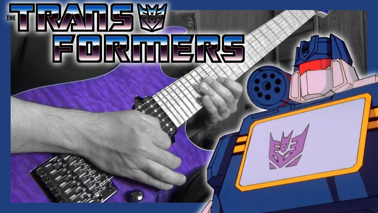 The Transformers G1 Season 1 Theme Guitar Cover Feat The Lazy
