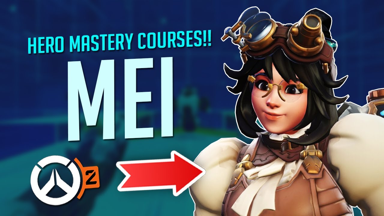 Trying Out Overwatch 2 Hero Mastery Courses Mei Youtube