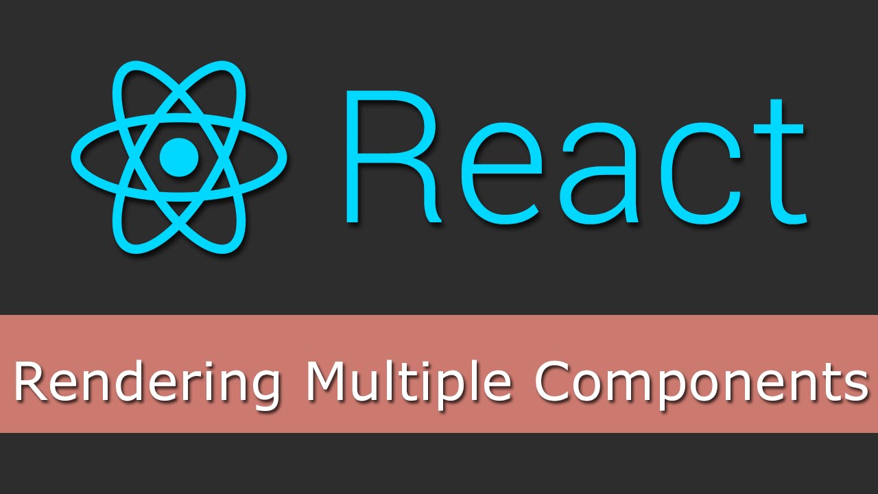 React Js Tutorials For Beginners 4 Rendering Multiple Components