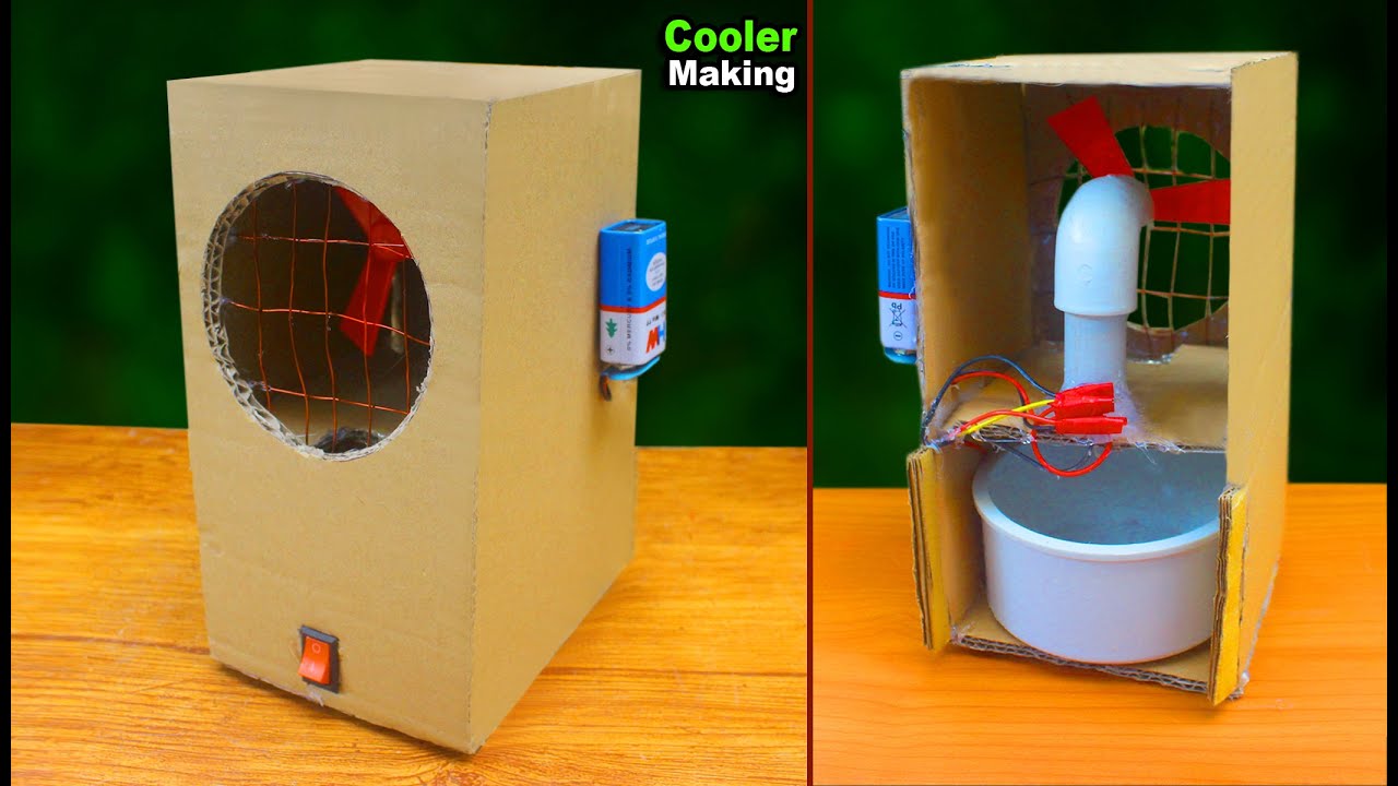 How To Make Mini Cooler Of Cardboard At Tamara Wilson Blog