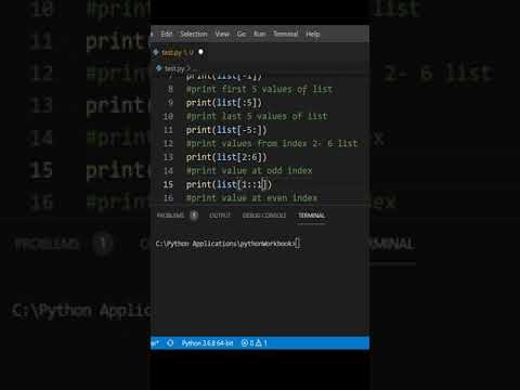 Smart Ways Of Using Slice Operator In Python Slicing Operator In