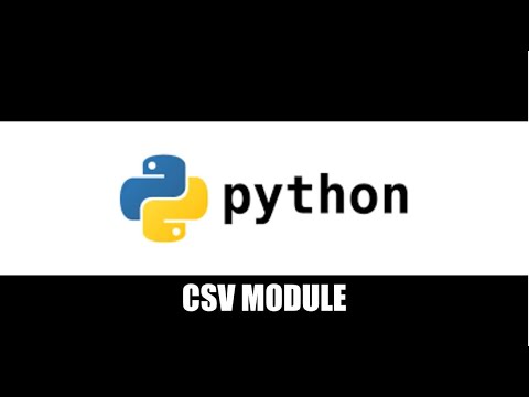 How To Create Csv Files Using Python Python Csv Module Youtube