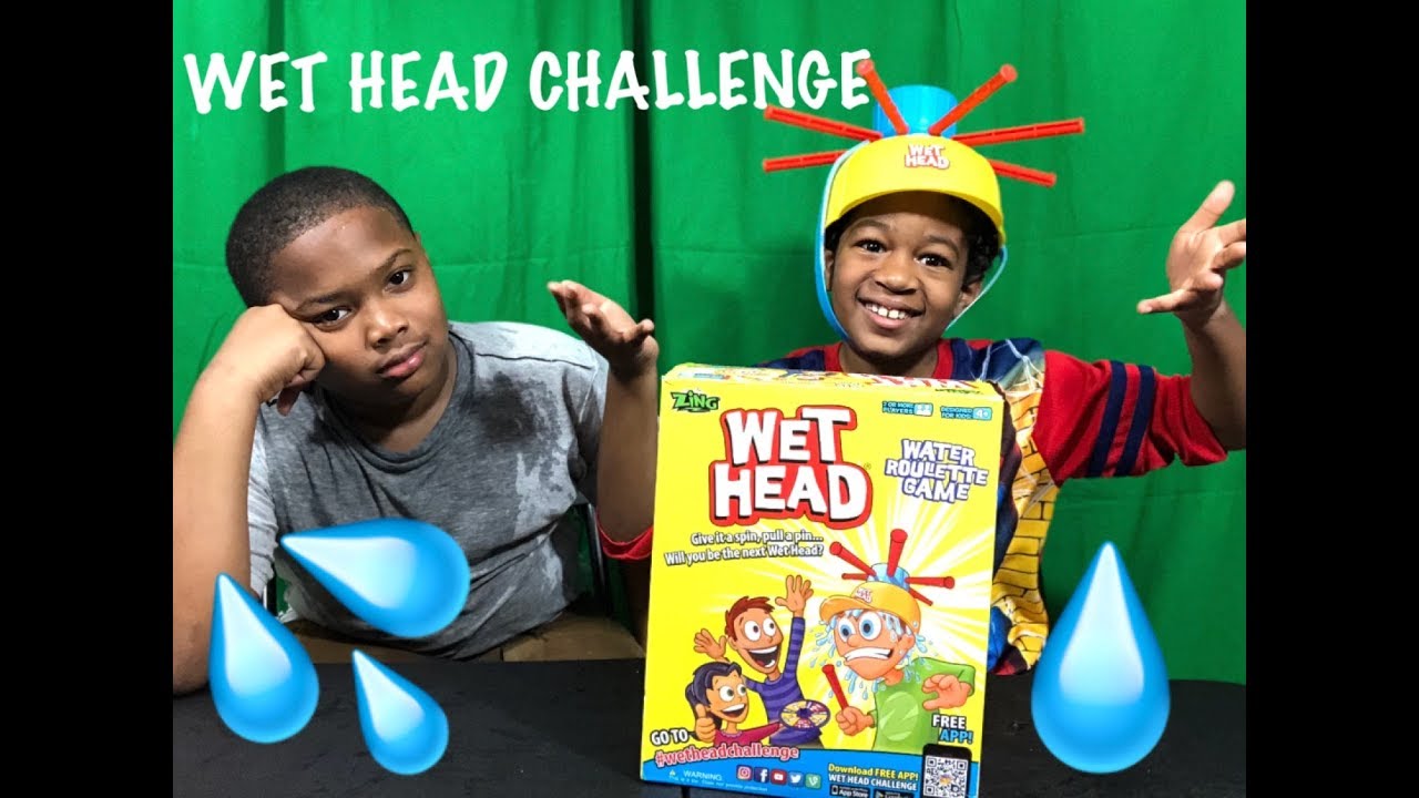Wet Head Challenge Youtube