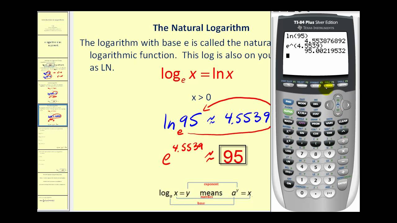 Introduction To Logarithms Youtube