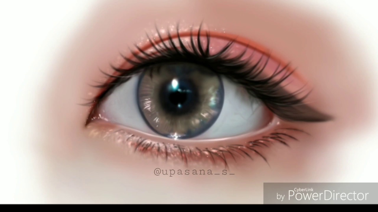 How To Draw A Realistic Eye On Ibispaint X