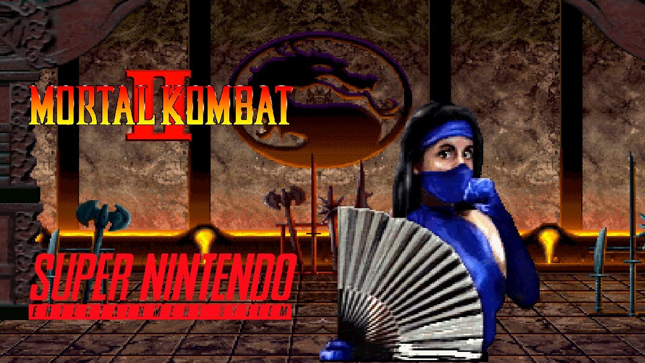 Mortal Kombat Ii Super Nes Kitana Playthrough Hd Retrogameup