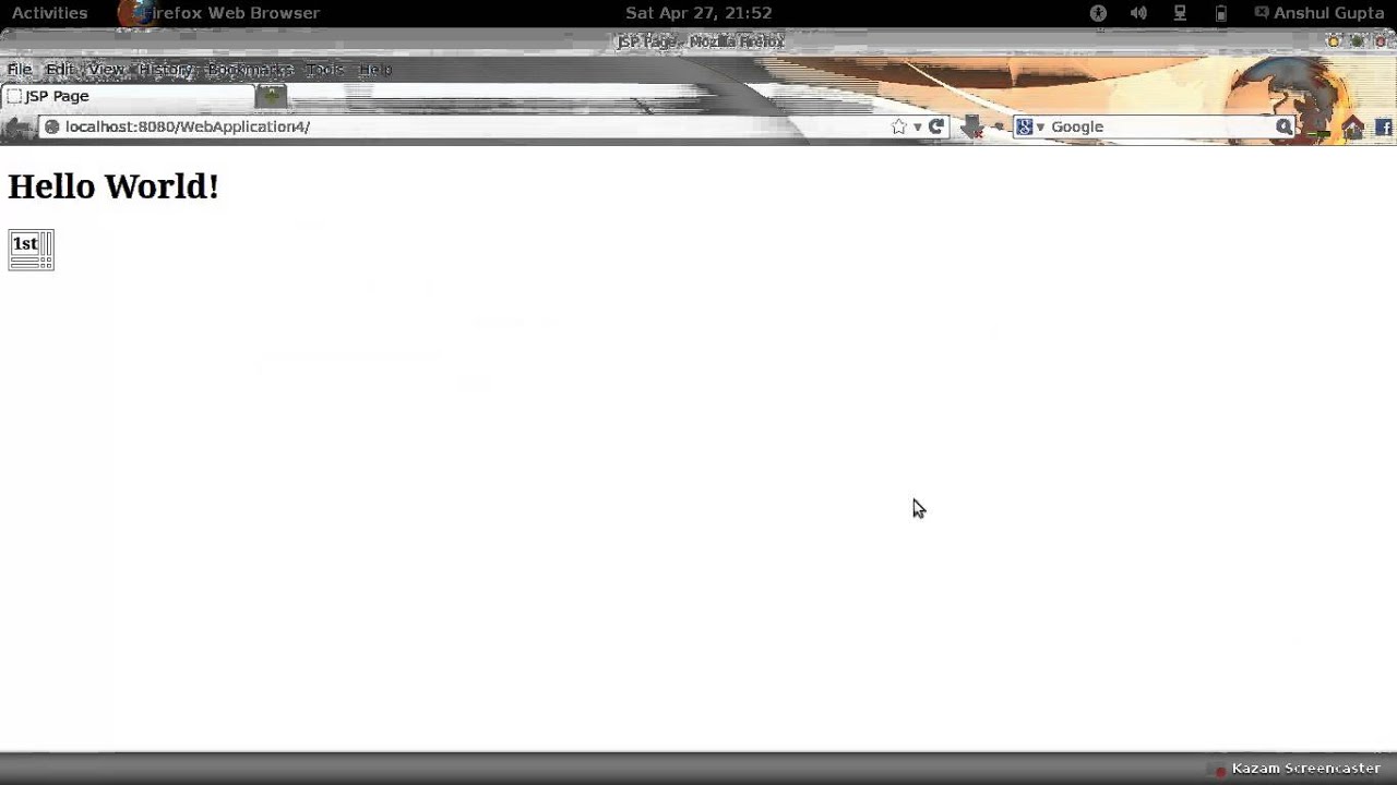 How To Design Using Table Jsp Page Youtube