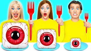 Big Medium And Small Plate Challenge Funny Food War By Multi Do Joy ...