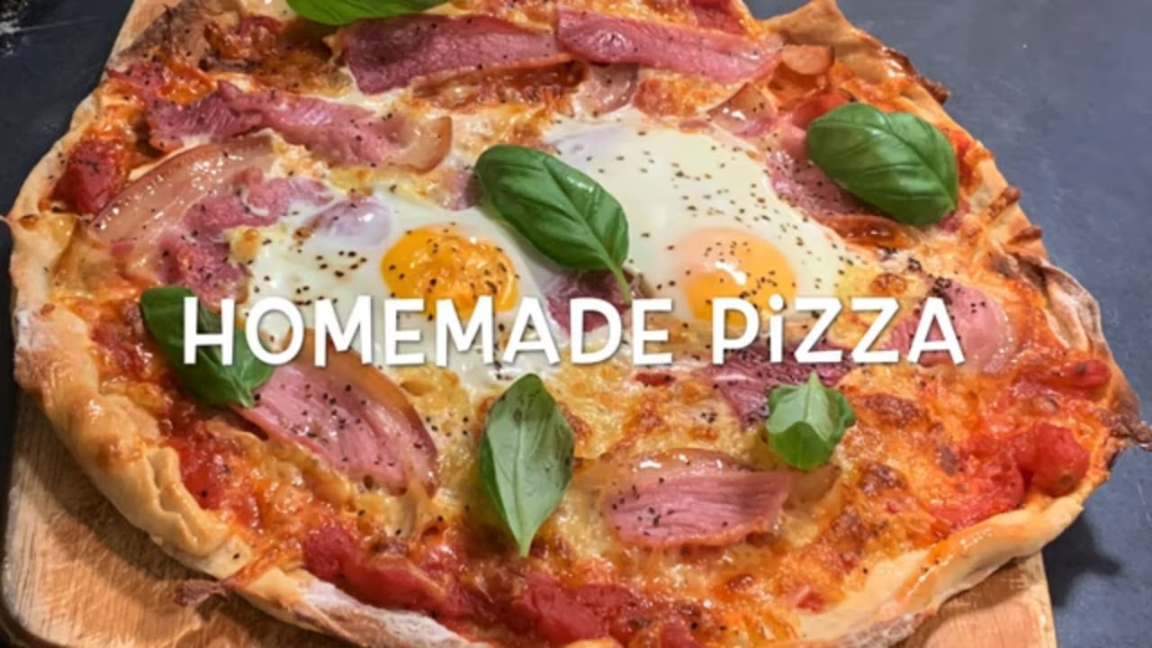 How To Make Homemade Pizza Youtube