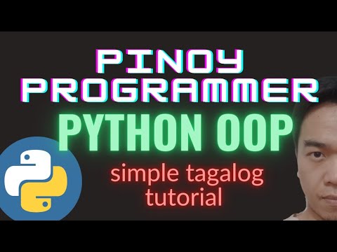 Pinoy Python Programmer Basic On How To Create A Python Object