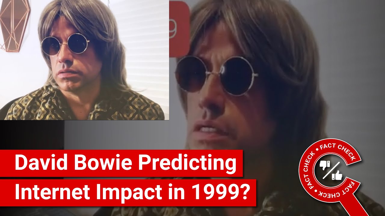 Fact Check Did David Bowie Predict Impact Of Internet In 1999