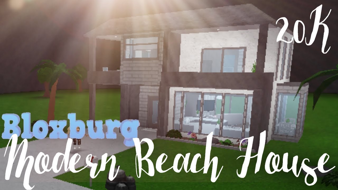 Bloxburg Modern Beach House