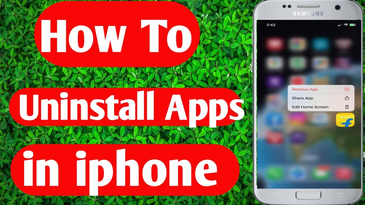 How To Uninstall Apps On Iphone Full Information Youtube
