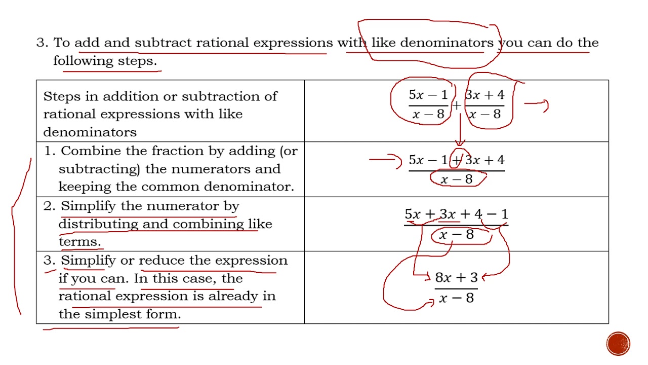 Solving Rational Equations And Inequalities General Mathematics