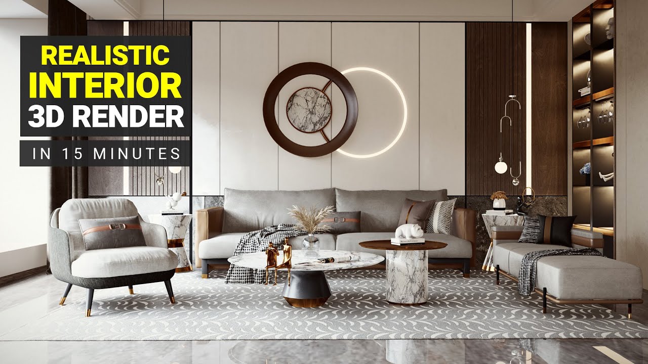 How To Create A Realistic Interior Render In Just 15 Minutes Lumion