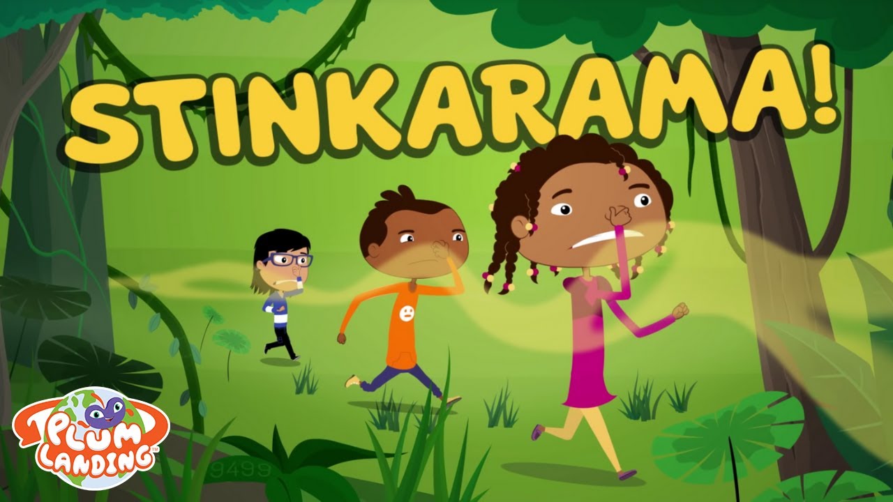 Stinkarama Jungle 3 Plum Landing On Pbs Kids Youtube