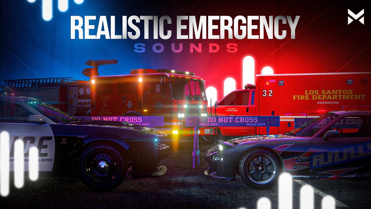 Realistic Emergency Sounds Fivem Sound Pack Youtube