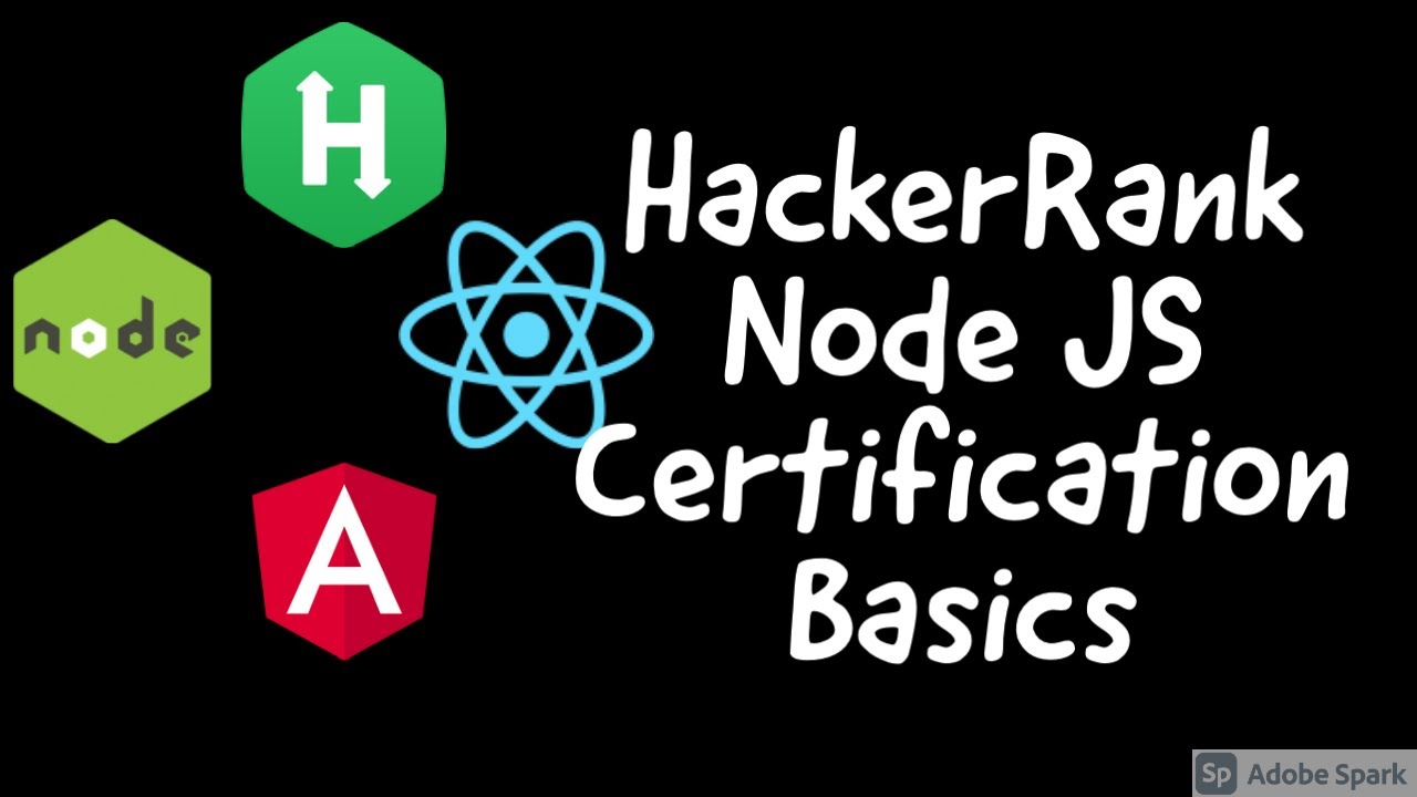 Hacker Rank Node Js Certification Basics Recipe Problem 01 Youtube