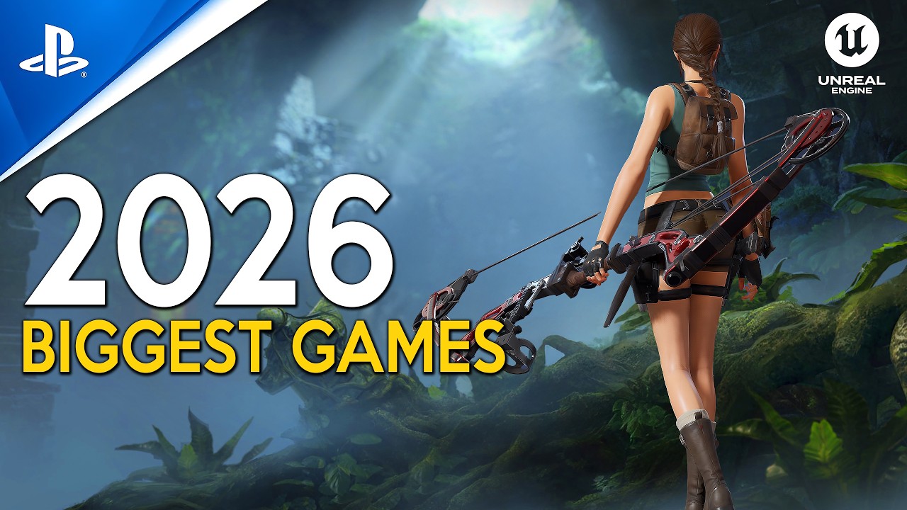 Top 50 Biggest New Games Coming In 2026 With Crazy Next Gen 4k Graphics
