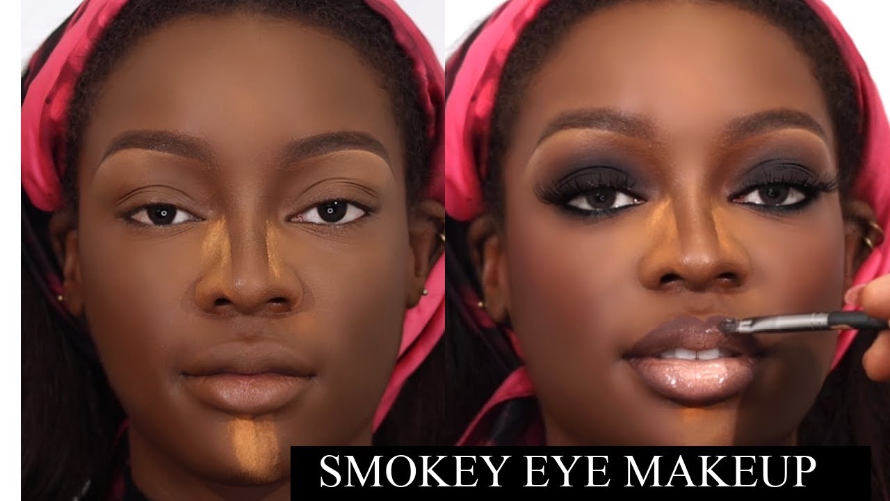 Smokey Eye Makeup Tutorial For Dark Skin Saubhaya Makeup