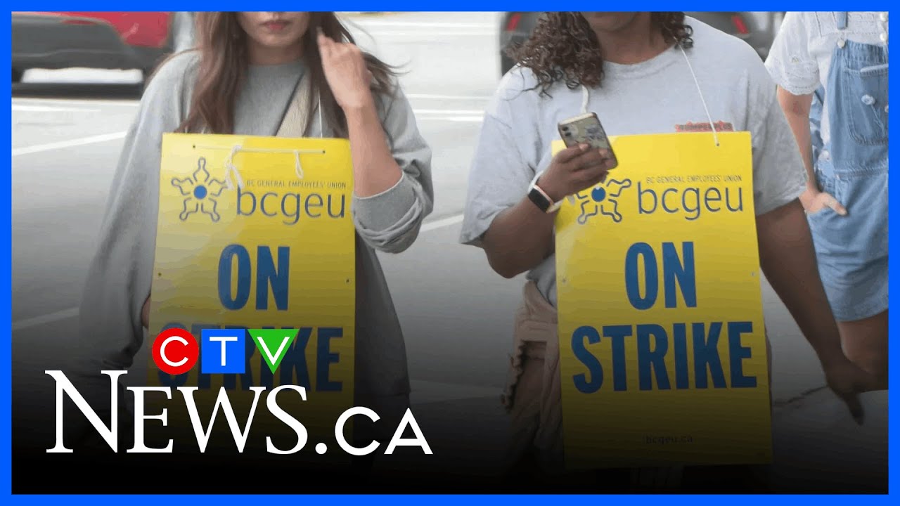 Bcgeu To Escalate Job Action Youtube