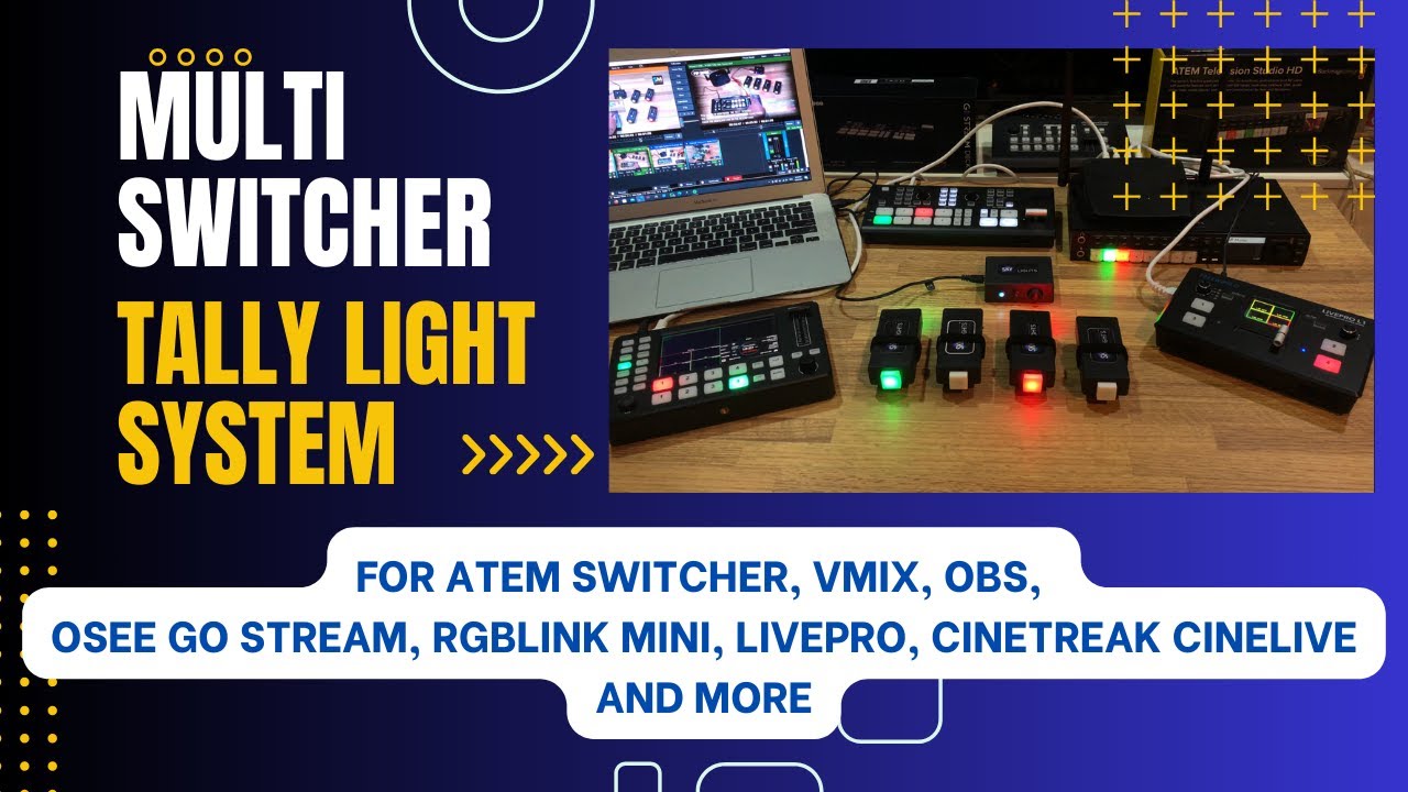 Universal Tally Light Multiswitcher System Youtube