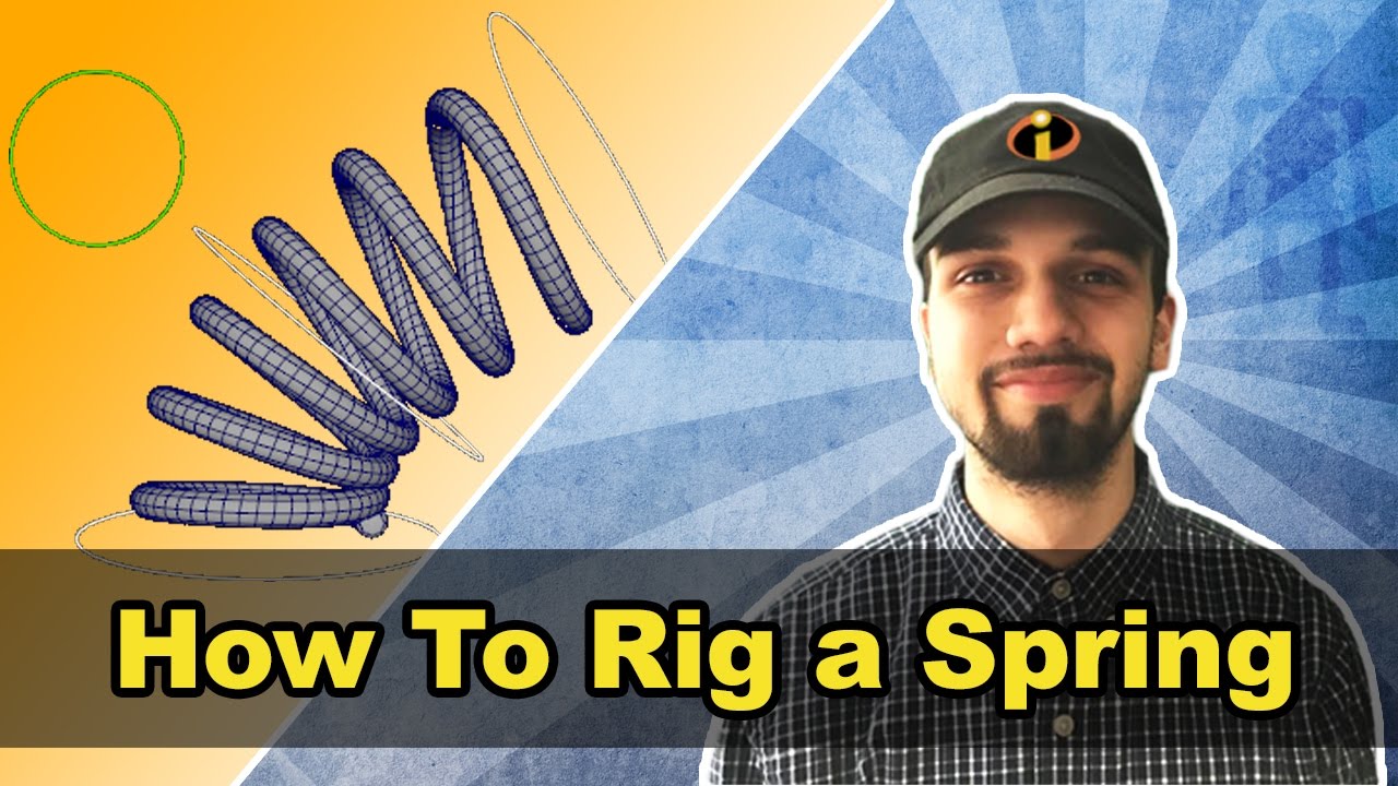 Maya Rigging How To Rig A Spring Youtube