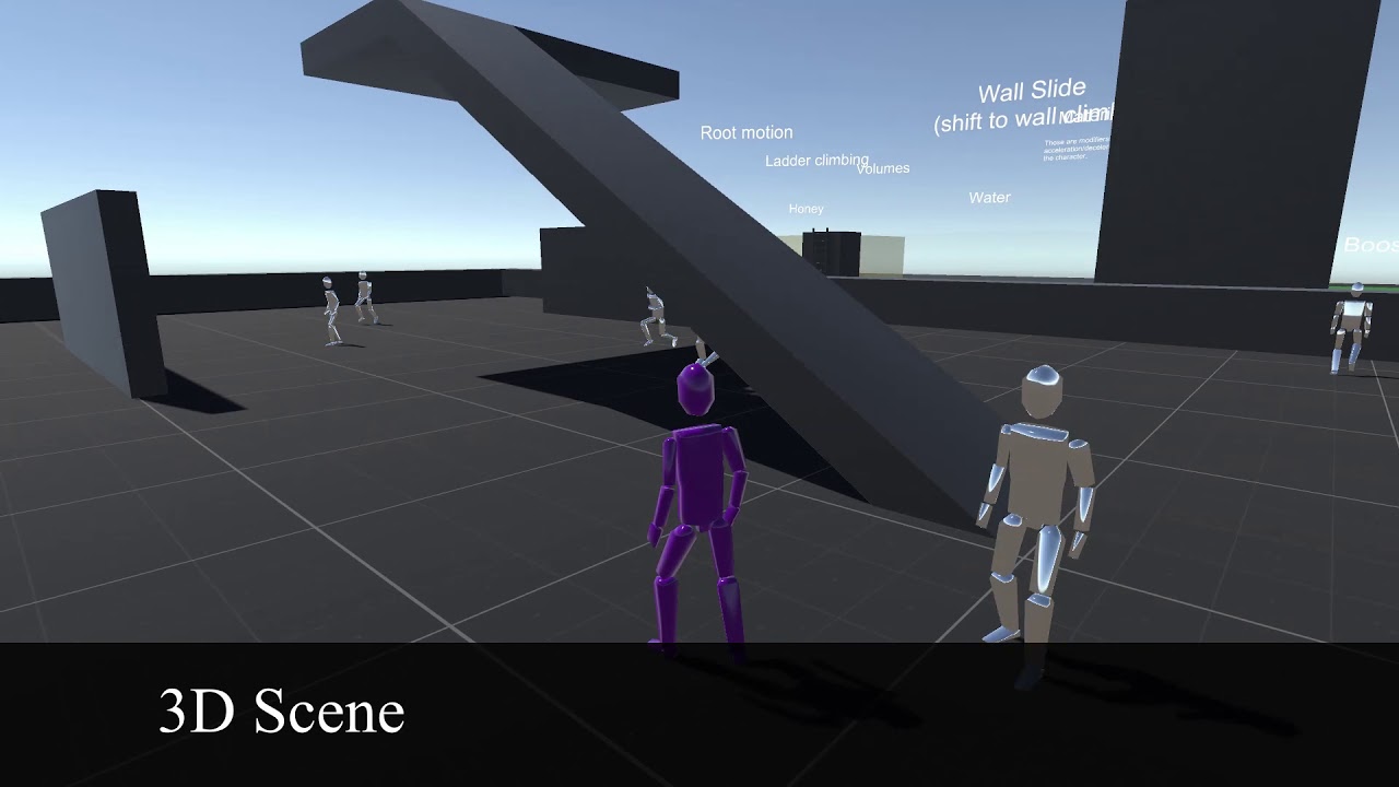 Character Controller Pro Implementation Demo 2d 3d Mobile Youtube