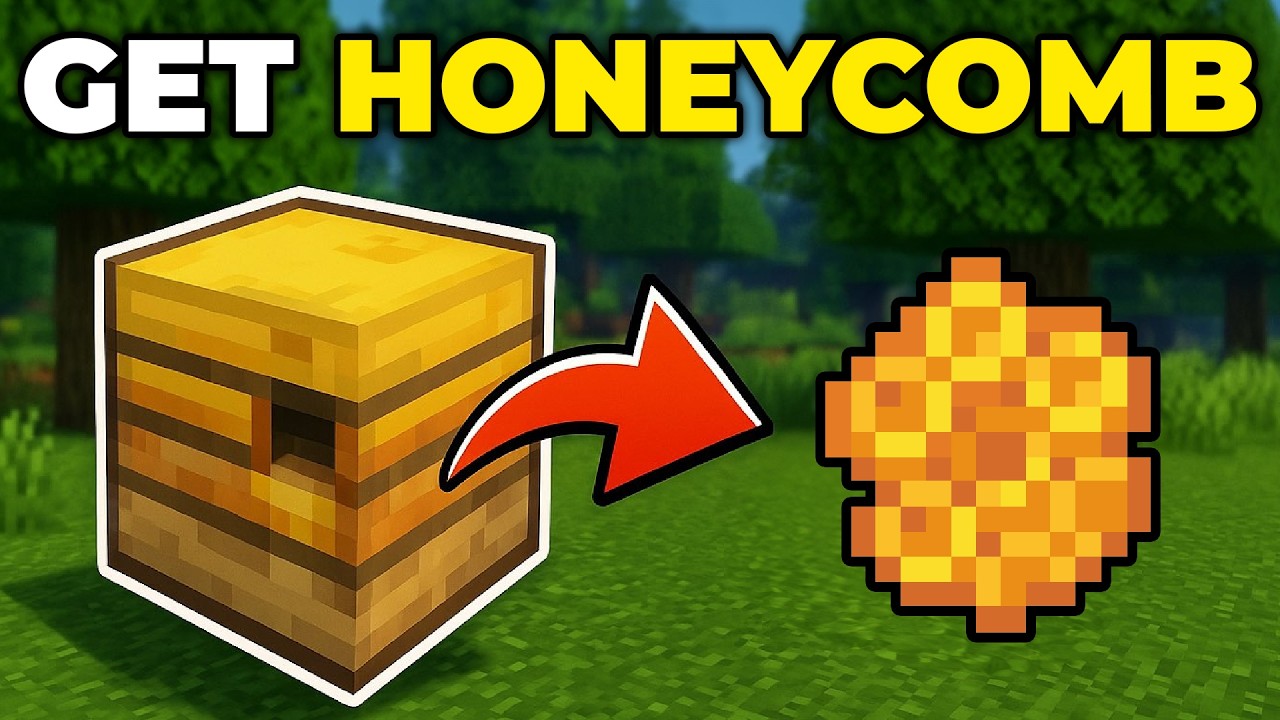 How To Get Honeycomb In Minecraft Youtube