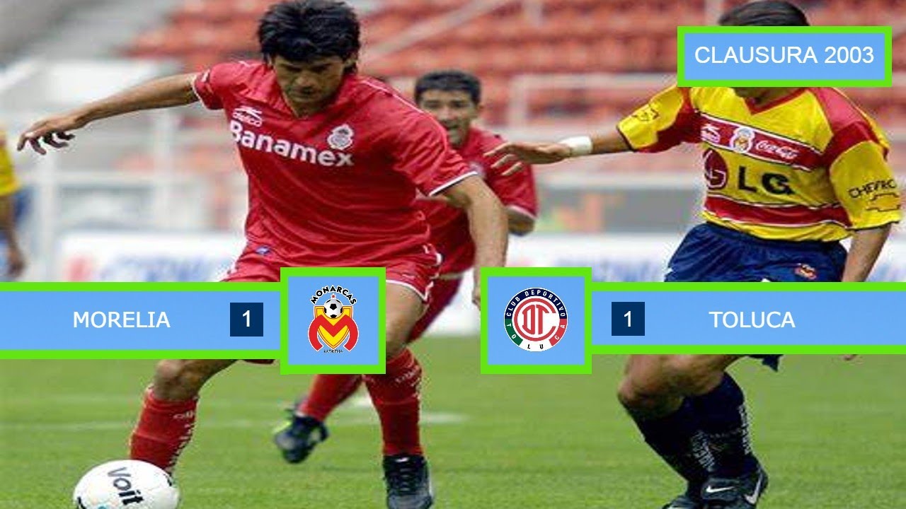 Toluca Vs Morelia Clausura 2003 Jornada 3 Youtube